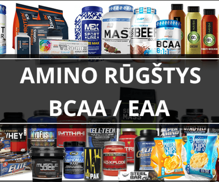 Amino rūgštys sportui BCAA papildai